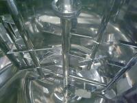 China 1000l Cream Homogenizer 63 R/Min Lotion Making Machine for sale