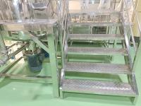 China Ointment Cosmetic Making Machine Toothpaste Lotion Production Line Vacuum Mixer Emulsifying Homogenizer for sale
