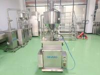 China Semi Automatic Cosmetic Filling Machine Heated Mixing Hopper Vaseline Paraffin Oil Heavy Head Paste Heater for sale