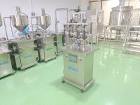 China Automatic Vacuum Perfume Filling Machine With 4 Heads Semi Auto Type for sale