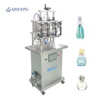 China Automatic Vacuum Perfume Filling Machine With 4 Heads Semi Auto Type for sale
