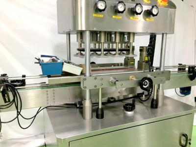 China High Speed Automatic Cap Sealing Machine For Beverage Cosmetic Bottles for sale