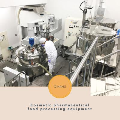 China Hydraulic Lifting System Cosmetics Shampoo Emulsifier Homogenizer Mixing Tank Make Your Cosmetics for sale