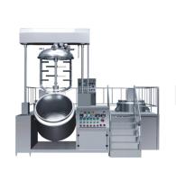 China CE Cosmetic Manufacturing Machinery PLC Control System SS316 Emulsification Machine for sale