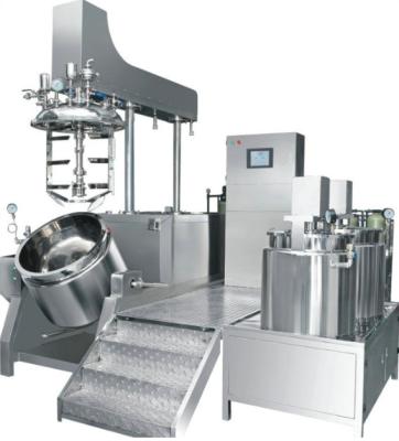 China Equipment Used In The Manufacture Of Emulsions Liquid Mixing Cosmetic Manufacturing Machinery Emulsifier Machine for sale