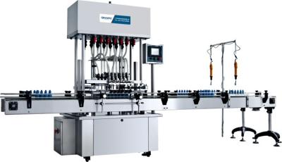 China Double Row Straight Line 5000ml Cosmetic Filling Machine for sale