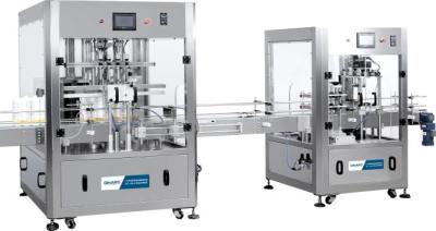 China Four Head PLC+LCD Control Lotion Bottle Filling Machine/Lotion Bottle Filler for sale