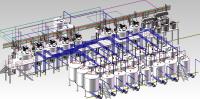 China Emulsifying 200L Cosmetic Manufacturing Machinery Mixer Machine for sale