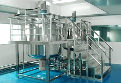 China 40rpm Cosmetic Mixing Machine Frequency Conversion Speed Blending Tank for sale