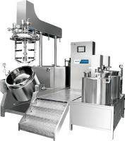China Equipment Used In The Manufacture Of Emulsions Milk / Cosmetic Manufacturing 1000L Emulsifying Machine for sale