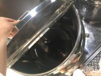 China CE ISO Hydraulic Lift Double Cylinder 1000L Emulsifying Machine for sale