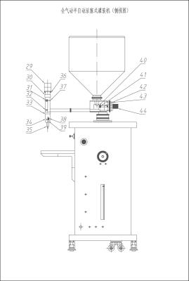China High Pressure Pneumatic 0.6 Mpa Shampoo Filling Machine for sale