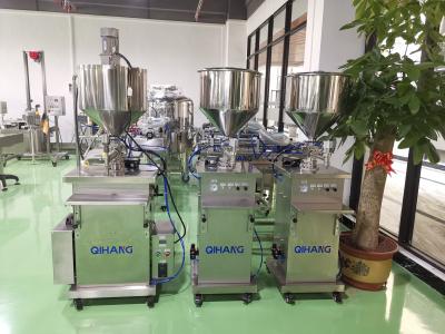 China Vertical Pneumatic ISO SUS316L Cosmetic Cream Filling Machine for sale