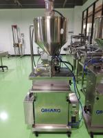China Cosmetic Manufacturing 316L 250ML Semi Automatic Liquid Filling Machine for sale