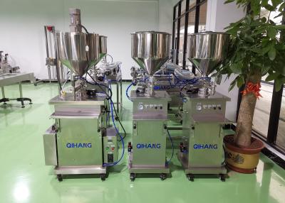 China Paste Jam Ketchup Yogurt 15bot/Min Cosmetic Filling Machine for sale