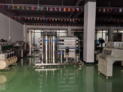 China Osmosis Pressure 3000LPH 3T/H Water Purifier Machine Shampoo Making Product Line for sale