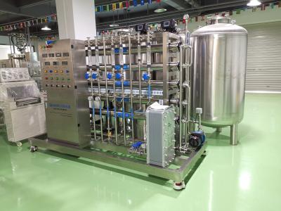 China Heavy Duty SS316L 3.0T/H RO Water Treatment Equipment Cosmetics Shampoo Toothpaste for sale