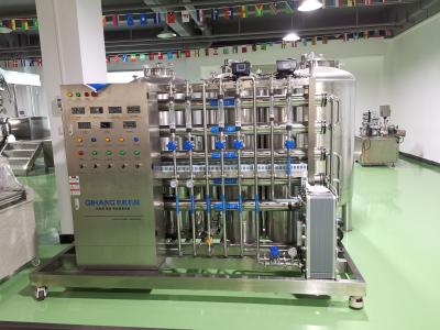 China Translucent Membrane Reverse Osmosis 75% Water Treatment System Cosmetic Making Equipment for sale