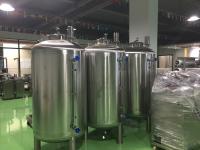 China 500L Floating Roof Cream Storage Tank For Milk Processing for sale
