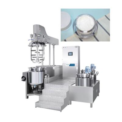 China Lotion Mixer Machine 1000L 316L Stainless Steel Vacuum Emulsifier For Hand Cream for sale