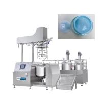China Vacuum Homogenizer Cream Mixer 3500 R/Min 15KW 100L Cosmetics Vacuum Mixer Homogenizer for sale