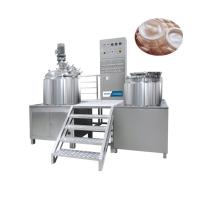 China Lotion Mixer Machine	Stainless Steel 304 110V 500L Vacuum Emulsifying Equipment for sale