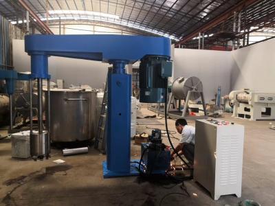 China Hydraulic Lifting High Shear Disperser , Double Shaft Cosmetic Processing Equipment for sale