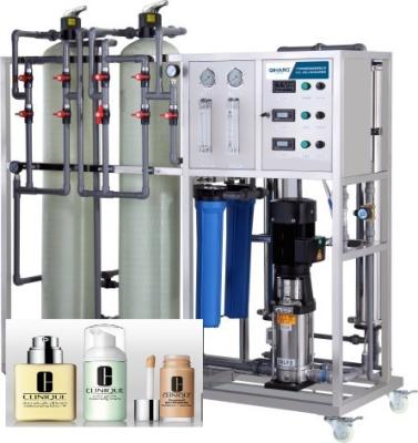 China 0.5T/H Two Stage Stainless Steel RO Water Treatment Equipment Special for Cosmetics for sale