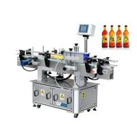 China Cosmetic Packaging Machinery 1mm Round Bottle Sticker Labeling Machine For Food Beverage for sale