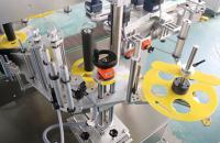 China Glass Plastic Round Flat 750w Bottle Labeling Machine for sale