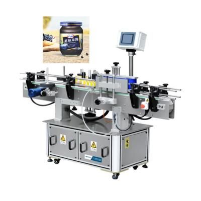 China Stainless Steel 60Pcs/Min Flat Self Adhesive Labeling machine for sale