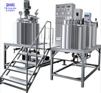 China Fixed Vacuum Homogenizer Emulsifying Machine pneumatic homogenizer Electrical Control Systems for sale