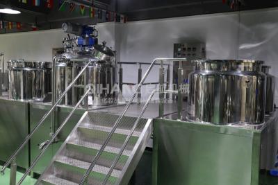 China 63 R/min Cosmetic Cream Manufacturing Equipment Emulsification Machine for sale