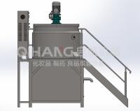 China SUS316L Daily Chemical Steam Heating Cosmetic Mixing Machine for sale