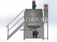 China Cosmetic Hair Shampoo Homogeniser  Liquid Soap Mixer Machine for sale
