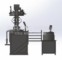 China High Quality Paste Cream Liquid Soap Vacuum Homogeneous Emulsifier Mixing Chemical Making Machine for sale
