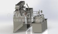 China Hydraulic Lifting Ointment Mayonnaise Cosmetic Making Machine for sale