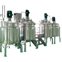 China Cosmetic Processing Vacuum Emulsifying  Mixer Homogenizer SS316L structure for sale