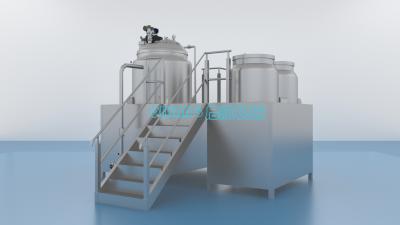 China Customized Cosmetic Cream Ultrasonic Emulsification Machine , High Shear Dispersing Emulsifier for sale