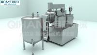 China Cream Food Cake Emulsifier Mixer Homogenizer 500L for sale