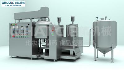 China Vacuum  Homogenizing Gel Cream Emulsifying Tank Machine for sale