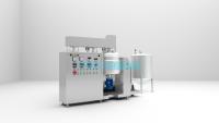 China SS316 Cosmetic Vacuum Emulsifying Machine Lab Cream Lotion Mixer for sale