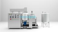 China Oil Ointment Bottom Homogenizer Vacuum Emulsifying Mixer for sale