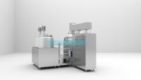 China Oil Ointment Bottom Homogenizer Vacuum Emulsifying Mixer for sale