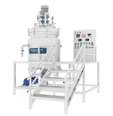 China Cosmetic Cream Emulsifying Stirring Equipment Gel Wax Paste Homogenizer Making Machine for sale