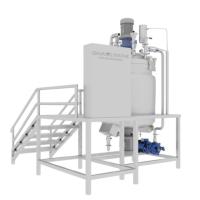 China ISO9001 SS316 3kw Chemical Vacuum Emulsifier Mixer Machine for sale