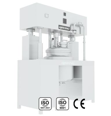 China 380V Detergent Powder Making Machine Vacuum Emulsifier Cream Body Lotion Equipment for sale