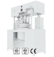 China Automatic 63 r/min Cosmetic Manufacturing Equipment Detergent Soap Machine for sale