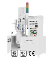 China Button Control Homogenizing Machine Automatic Cosmetic Cream Lotion Toothpaste Processing Equipment for sale