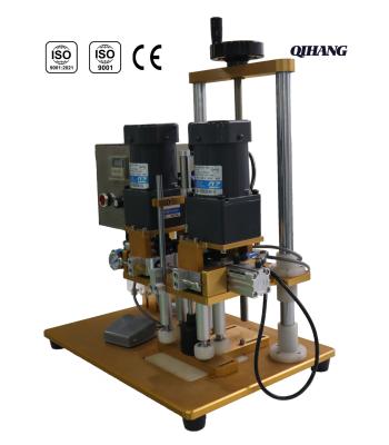 China Pneumatic Screw Capping Machine Semi Automatic Desktop Dropper Perfume Bottle for sale